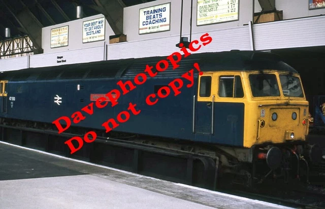 ORIGINAL 35MM Slide Diesel /Steam Train / Engine Railway 47593 ...