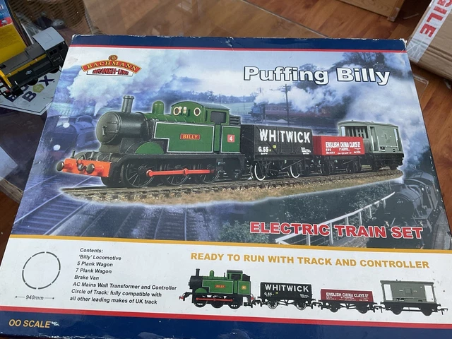 BACHMANN SPUR OO Junior Puffing Billy Zug-Set Sehr Guter Zustand ...