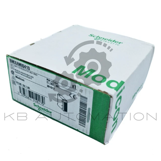 SCHNEIDER BMXAMI0410 ISOLATED analog input module X80 - 4 inputs - high ...