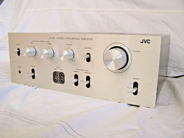 JVC JA-S11 VINTAGE High End HiFi Stereo Amplifier, Full Amplifier d ...