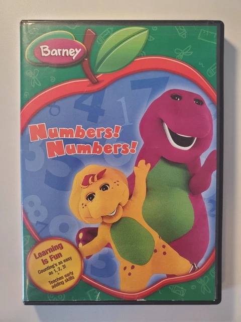 BARNEY NUMBERS! NUMBERS! DVD 2009 Lionsgate Studios film $7.00 ...