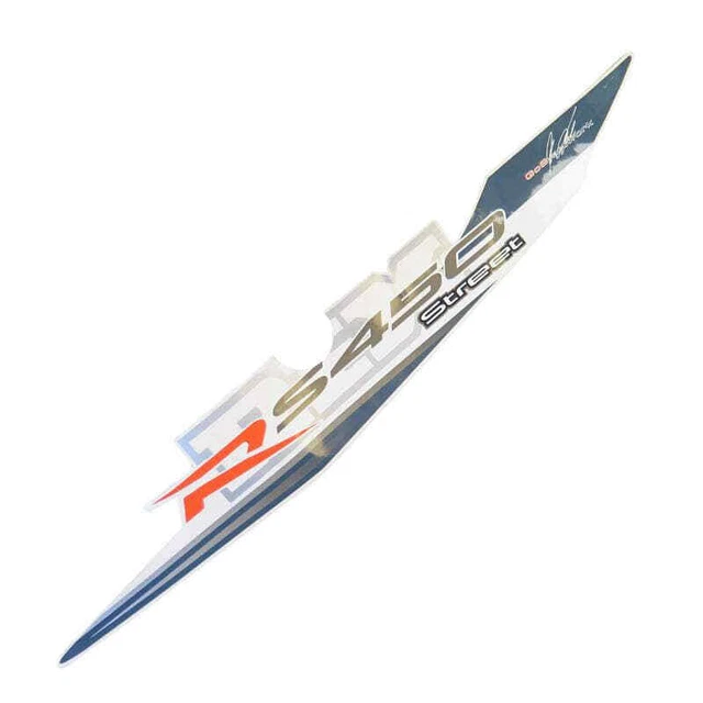 AUTOCOLLANT STICKER DÉCOR Lettrage Emblème Rex Rs 450 Street à Gauche ...