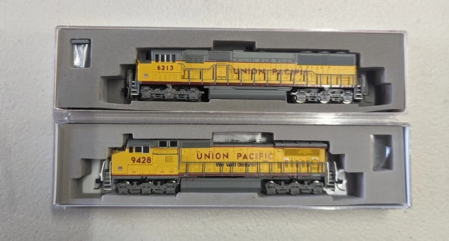 N GAUGE SCALE Model Railway Train Layout Locomotives Atlas Union ...