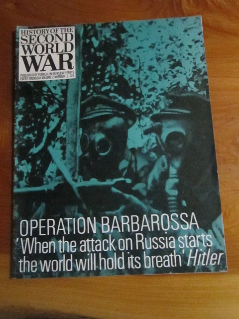 MAGAZINE HISTORY OF The Second World War Ii Vol. 2 No. 8 Great *** Must ...