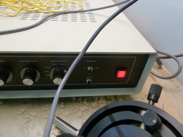 BURLEIGH OPTICAL POSITIONER interferometer? RC-44 ramp generator [#3-B ...