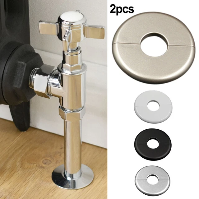 RADIATOR PIPE COVERS Plastic For Gas Pipes/angle Valves Replacement ...
