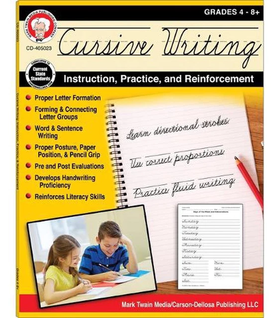 CURSIVE WRITING INSTRUCTION Practice And Reinforcement Grades 4 9 CURSIVE WRITING INSTRUCTION Practice And Reinforcement Grades 4 9