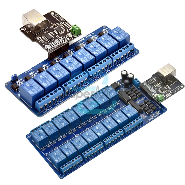 8/16 CHANNEL ETHERNET Control Module Controller Relay Module with RJ45 ...