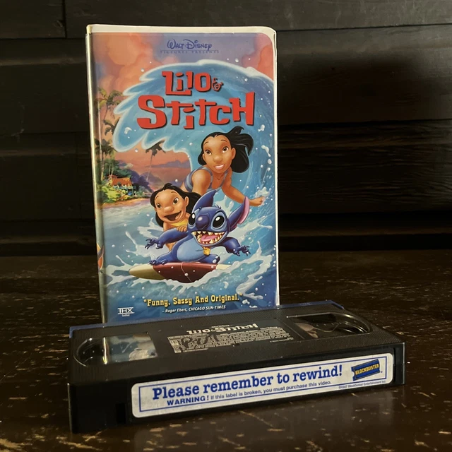 LILO & STITCH Walt Disney VHS 23988 6 chansons Elvis EUR 8,95 - PicClick FR