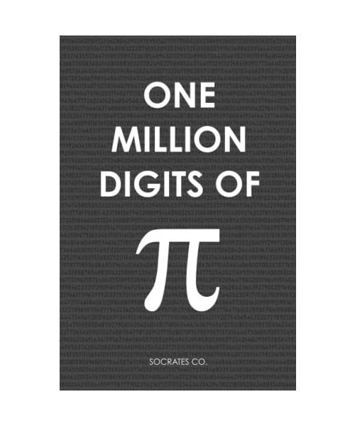 ONE MILLION DIGITS Of Pi: Decimal Places from 1 to 1,000,000 - The ...