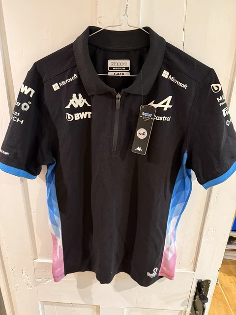 KAPPA BWT ALPINE Formula One Team Polo Zip Medium BNWT £42.28 - PicClick UK