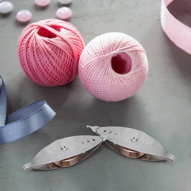 3PCS SILVER METAL Tatting- Kit for Beginners with Bobbin Supplies,9771 ...