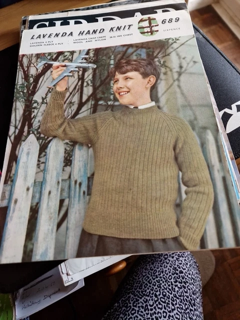 LISTER LEE TARGET Knitting Pattern - Child's Sweater - 4 ply - 28 - 32 ...