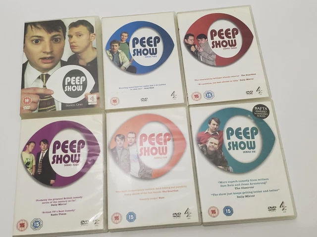 PEEP SHOW COMPLETE Series 1-6 DVD Box Sets **LOOK** EUR 8,16 - PicClick IT