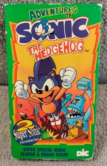 ADVENTURES OF SONIC The Hedgehog Super Special Sonic VHS Tape £11.94 ...