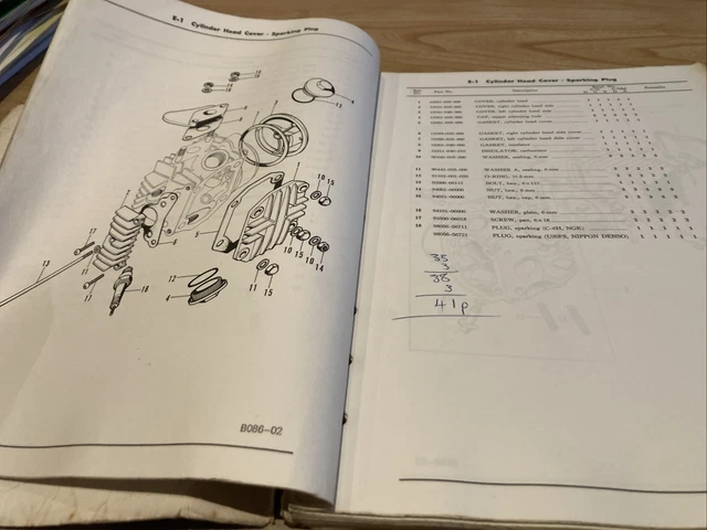 HONDA C 70 Super Cub C70 C70M List Catalogue Parts Spare Edition 1972 $72.02 - PicClick AU