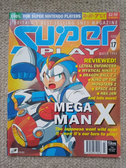 SUPER PLAY, ISSUE 17 March 1994 (Mega Man X) £11.87 - PicClick UK