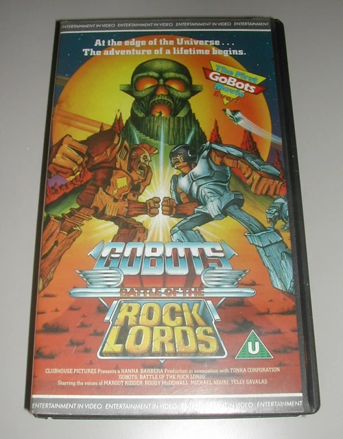 1987 GOBOTS BATTLE of the Rock Lords VHS video tape - transformers ...