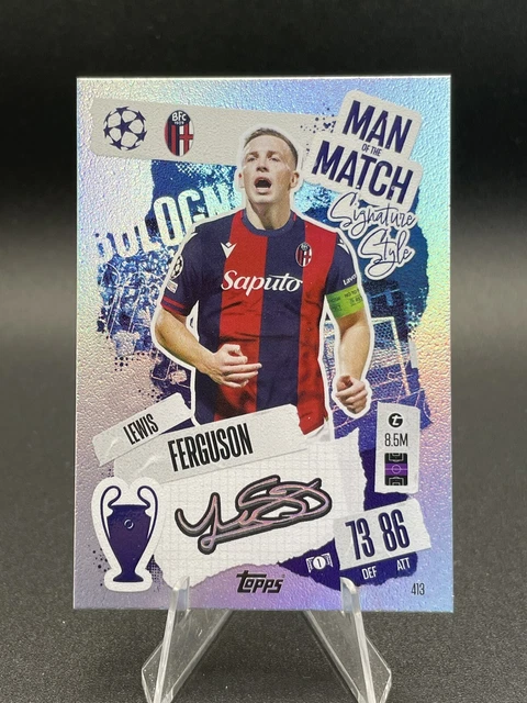 LEWIS FERGUSON MAN Of The Match Attax 2024/2025 Signature Style 24/25 ...