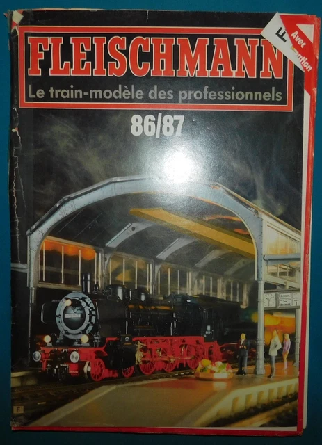 ANCIEN CATALOGUE FLEISCHMANN 1986/87 F éch HO / N . 132 PAGES ...