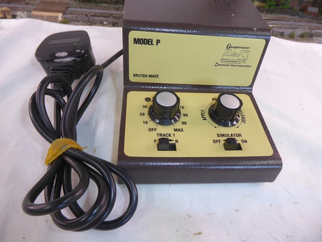 GAUGEMASTER MODEL P 'O' gauge controller with simulation. O gauge. £50. ...