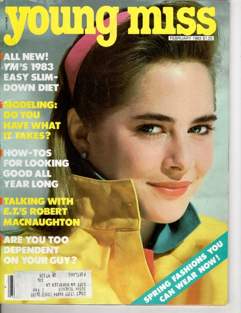 VINTAGE TEEN YOUNG Miss Magazine February 1983 ROBERT MACNAUGHTON £19. ...