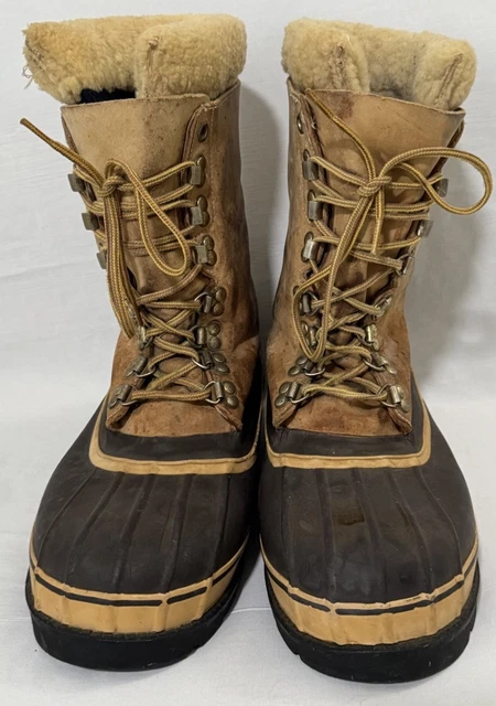 TIMBERLAND SNOW STEEL Shank Hunting Cold Work Boots 24092 Size Men 9W ...