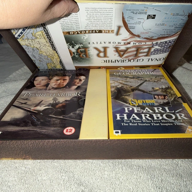 PEARL HARBOR (VHS, 12) 60th Anniversary Gift Set – 2 Tape Box – Ben ...