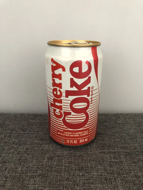 VINTAGE UNOPENED 1985 Cherry Coca Cola Can £55.00 - PicClick UK