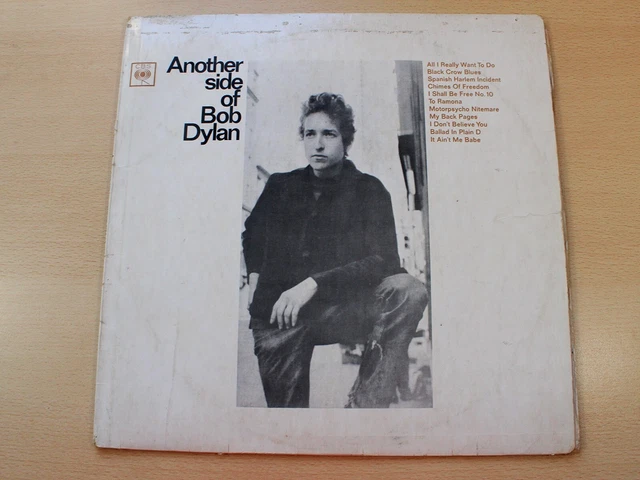 BOB DYLAN/ANOTHER SIDE Of Bob Dylan/1964 CBS Mono LP/A1/B1/First Issue £19.99 - PicClick UK