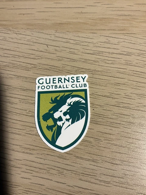 12 X 5CM Guernsey Football Club Logo Vinyl Stickers £4.50 - PicClick UK