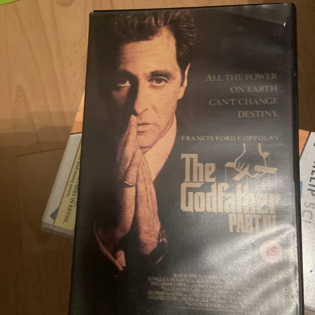 THE GODFATHER PART III (VHS/SUR, 1997) £9.03 - PicClick UK