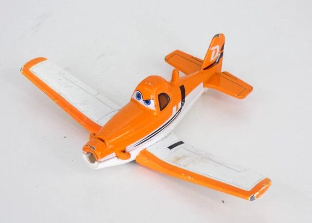 DISNEY PIXAR PLANES Dusty Crop Hopper Toy Plane D7 Model Collectable ...