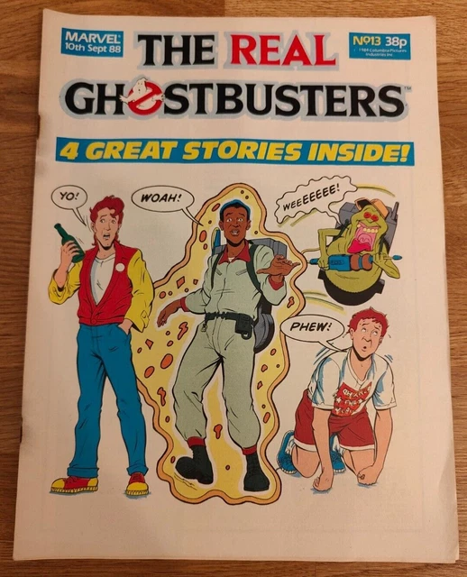 COMIC - CLASSIC Marvel UK The Real Ghostbusters No #13 10th September ...