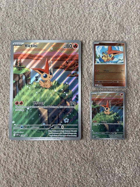 POKEMON BLACK BOLT White Flare - Victini SVP 208 Promo + Jumbo ...
