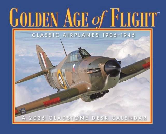 GOLDEN AGE OF Flight Box Calendar 2026 - New Calendar - V245z £15.61 ...