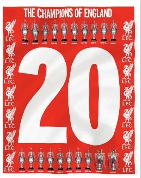 LIVERPOOL ECHO SOUVENIR Issue - Liverpool FC Premier League Champions ...