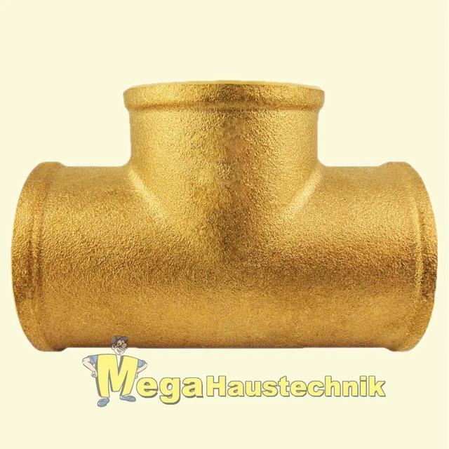 T-STÜCK AUS MESSING Innengewinde IG x IG x IG Abzweig Gewindefitting EUR 1,66 - PicClick DE