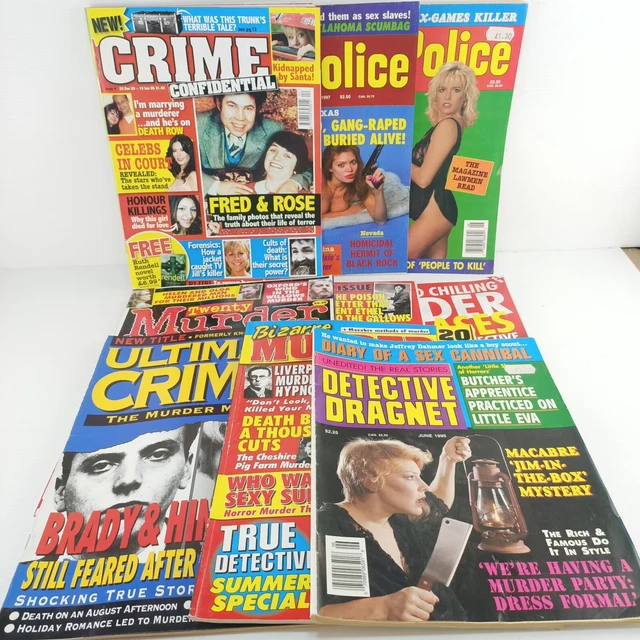 TRUE POLICE CASES Detective Dragnet Bizarre Murder 9x True Crime ...