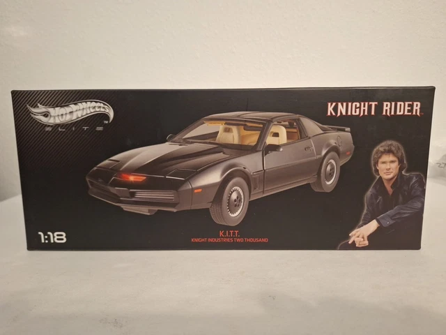HOT WHEELS ELITE 1/18 Knight Rider K.I.T.T. Knight Rider X5469 Mattel ...