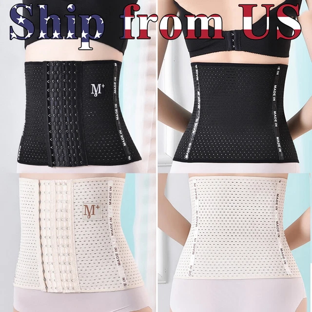 WAIST TRAINING TRAINER Cincher Underbust Boned Corset Slim Shapewear ...