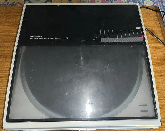 VINTAGE TECHNICS SL-J3 Direct Drive Full Auto Linear Tracking Turntable ...