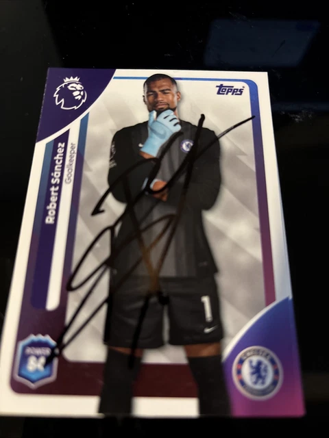 MATCH ATTAX 2026 Robert Sanchez Chelsea Signed £3.99 - PicClick UK