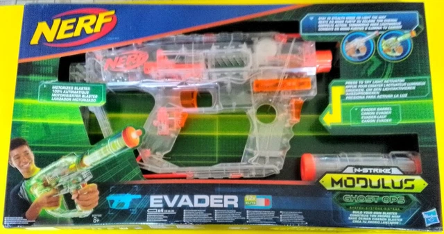 NERF N STRIKE Modulus Ghost Ops Evader Blaster NEW RARE £35.00 - PicClick UK