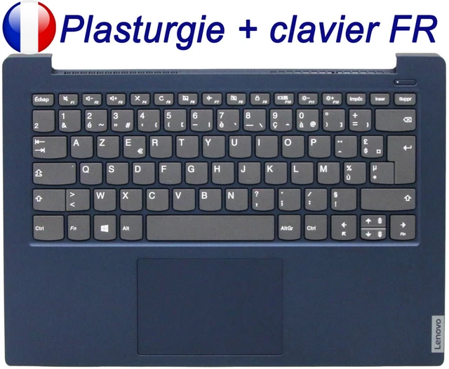 PLASTURGIE + CLAVIER Français AZERTY pour LENOVO IdeaPad S340-14 EUR ...