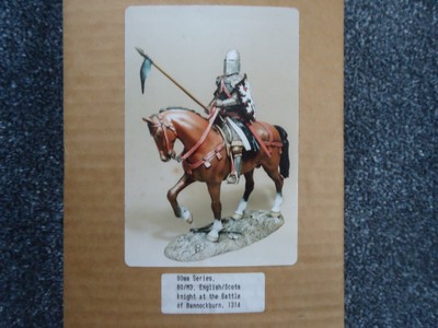 BORDER MINIATURES English/scots Knight at the battle of Bannockburn.80 ...
