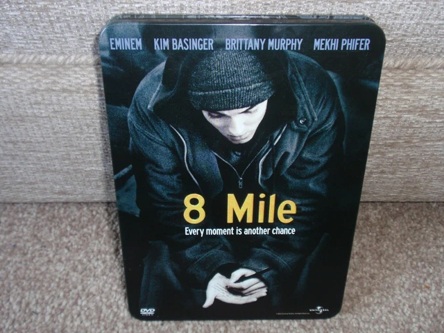 8 MILE DVD 2002 Eminem VERY RARE Tin / Steel Case / Box Edition ...