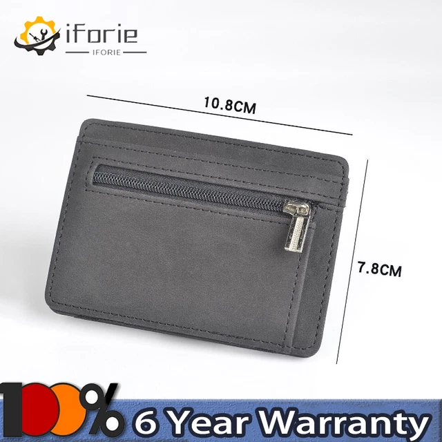 MEN'S MAGIC CREDIT Debit ID Card Money Clip Slim Cash Wallet Holder ...