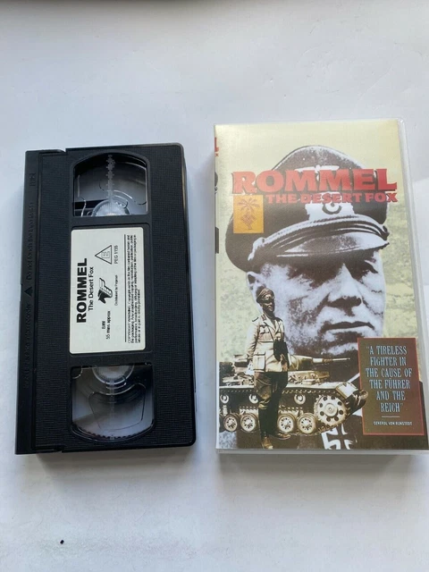 Brand New Military Ww2 Vhs Rommel The Desert Fox Documentary £13 99