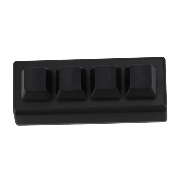 4 KEYS PROGRAMMABLE Keypad Red Switch Ctrl C V Enter Mechanical ...